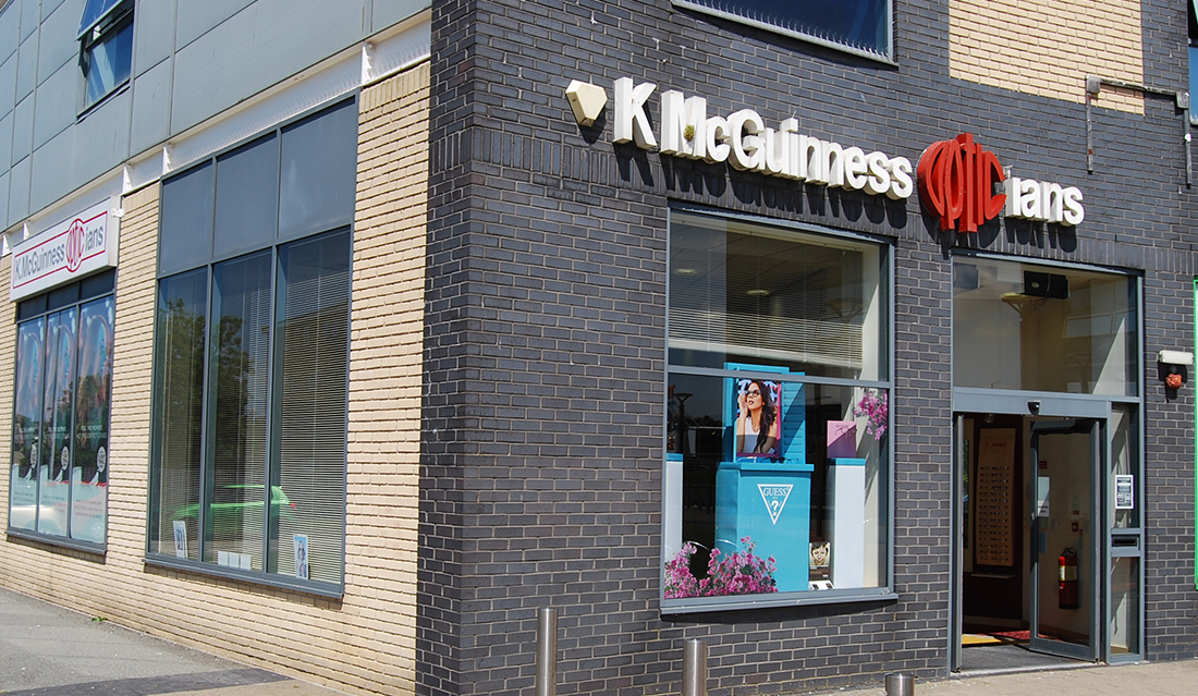 Local Independent Optician – Contact Us – K McGuinness Opticians